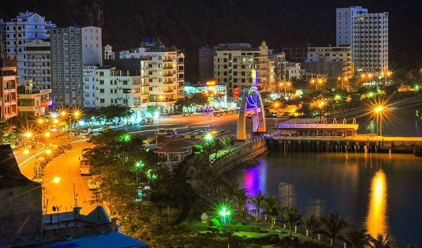 Vẻ đẹp Cát Bà về đêm